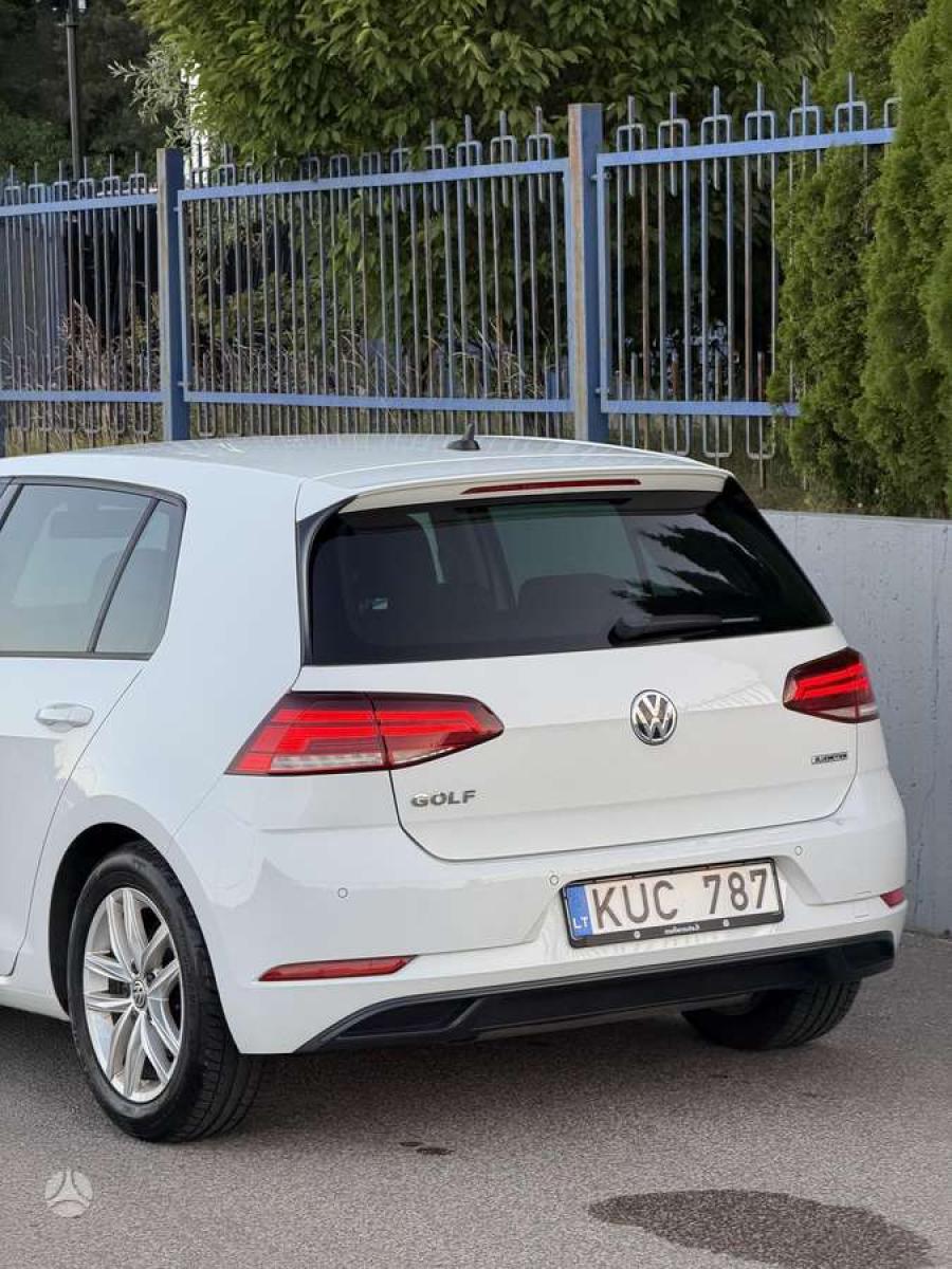 Balts Volkswagen Golf 2019 Viļņa, ar dzinēja tilpumu 1.50 L un nobraukumu 50 tūkst. km par 16000 €, foto 6 vietnē AUTOMOTO.COM.LV