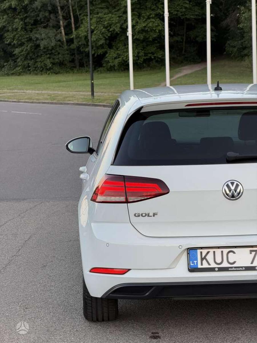 Balts Volkswagen Golf 2019 Viļņa, ar dzinēja tilpumu 1.50 L un nobraukumu 50 tūkst. km par 16000 €, foto 7 vietnē AUTOMOTO.COM.LV