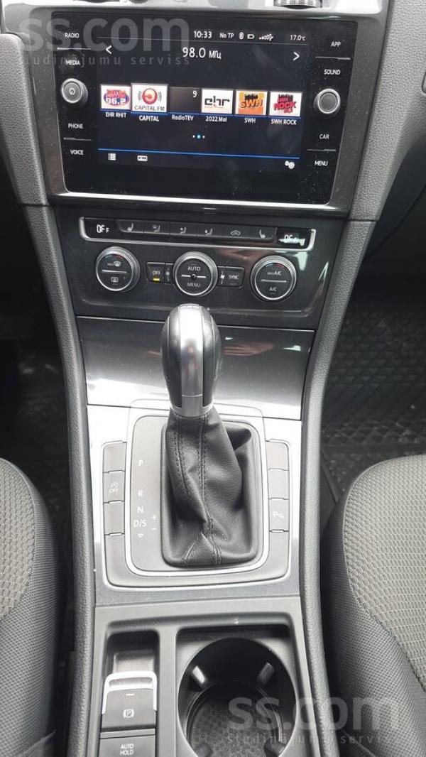 Balts Volkswagen Golf 2019 Rīga, ar dzinēja tilpumu 1.50 L un nobraukumu 78 tūkst. km par 14500 €, foto 9 vietnē AUTOMOTO.COM.LV