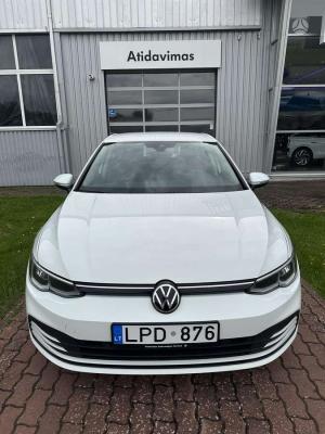 White Volkswagen Golf 2020 in Panevezys, with an engine capacity of 1.50 L and mileage of 163 thousand km for 16500 €, photo 3 on AUTOMOTO.COM.LV