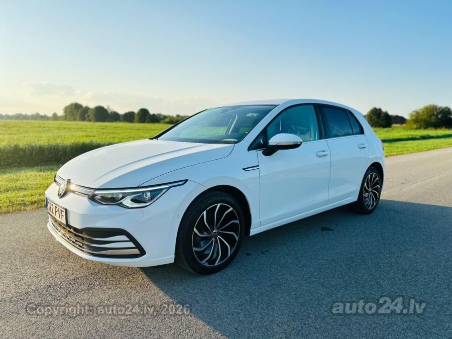 White Volkswagen Golf 2020 in Tallinn, with an engine capacity of 2.00 L and mileage of 71 thousand km for 21000 €, photo 2 on AUTOMOTO.COM.LV