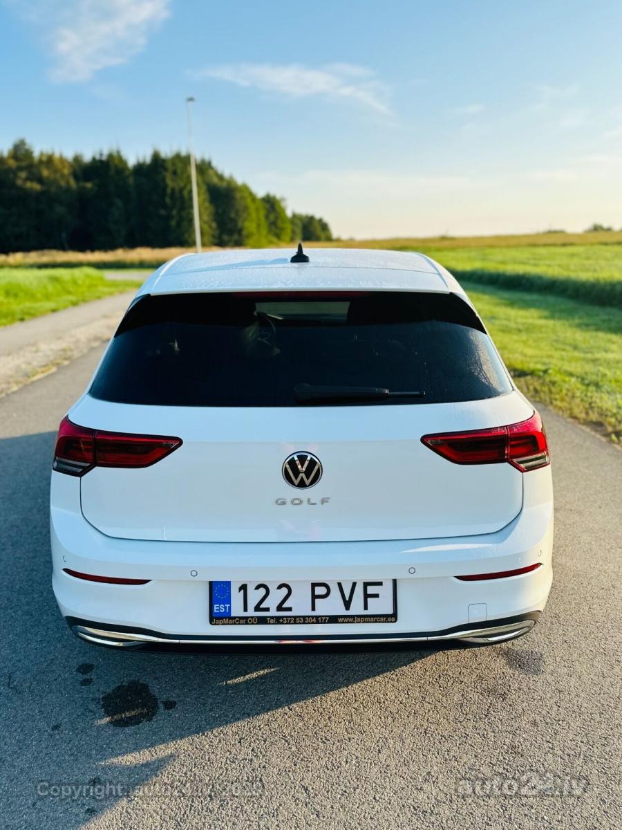White Volkswagen Golf 2020 in Tallinn, with an engine capacity of 2.00 L and mileage of 71 thousand km for 21000 €, photo 9 on AUTOMOTO.COM.LV