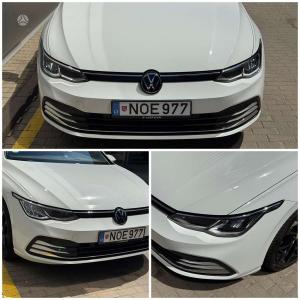 White Volkswagen Golf 2023 in Vilnius, with an engine capacity of 2.00 L and mileage of 104 thousand km for 19500 €, photo 10 on AUTOMOTO.COM.LV