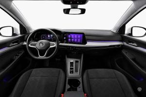 White Volkswagen Golf 2023 in Kaunas, with an engine capacity of 1.00 L and mileage of 101 thousand km for 15400 €, photo 6 on AUTOMOTO.COM.LV