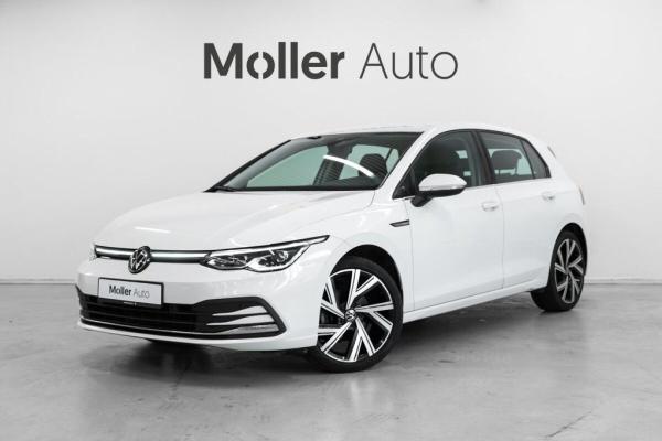 Balts Volkswagen Golf 2023 Viļņa, ar dzinēja tilpumu 1.50 L un nobraukumu 100 tūkst. km par 21000 €, foto  vietnē AUTOMOTO.COM.LV