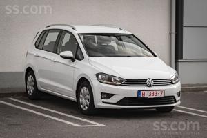 White Volkswagen Golf 2015 in Riga, with an engine capacity of 2.00 L and mileage of 220 thousand km for 8650 €, photo 4 on AUTOMOTO.COM.LV
