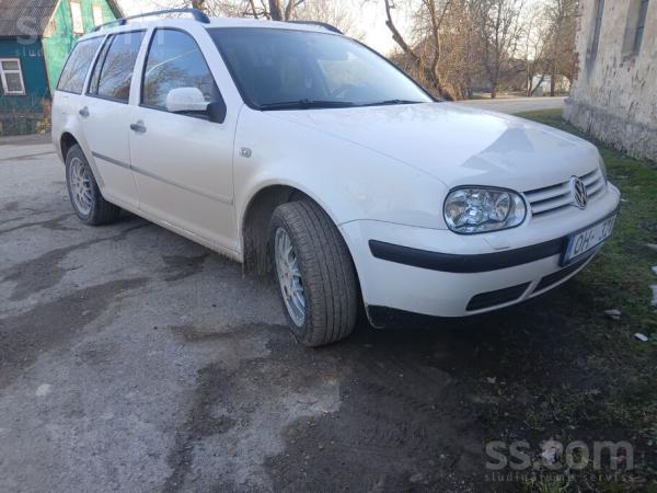 Balts Volkswagen Golf 2006 Tukums, ar dzinēja tilpumu 1.90 L un nobraukumu 219 tūkst. km par 1800 €, foto 1 vietnē AUTOMOTO.COM.LV