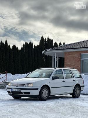 White Volkswagen Golf 2000 in Vilnius, with an engine capacity of 1.90 L and mileage of 329 thousand km for 1150 €, photo 5 on AUTOMOTO.COM.LV