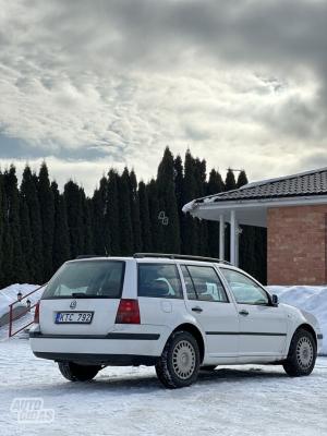 White Volkswagen Golf 2000 in Vilnius, with an engine capacity of 1.90 L and mileage of 329 thousand km for 1150 €, photo 15 on AUTOMOTO.COM.LV