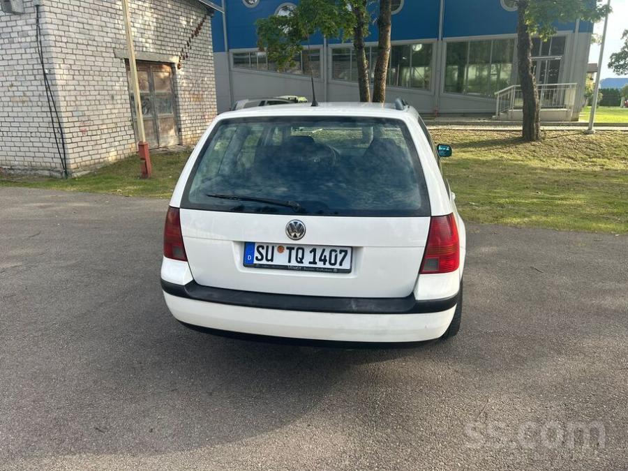 White Volkswagen Golf 2001 in Ludza, with an engine capacity of 1.90 L and mileage of 0 thousand km for 2350 €, photo 8 on AUTOMOTO.COM.LV
