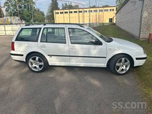 White Volkswagen Golf 2001 in Ludza, with an engine capacity of 1.90 L and mileage of 0 thousand km for 2350 €, photo 10 on AUTOMOTO.COM.LV