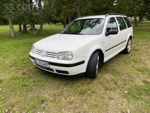 White Volkswagen Golf 2001 in Ludza, with an engine capacity of 1.90 L and mileage of 0 thousand km for 2300 €, photo 1 on AUTOMOTO.COM.LV