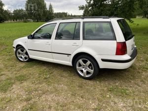 White Volkswagen Golf 2001 in Ludza, with an engine capacity of 1.90 L and mileage of 0 thousand km for 2300 €, photo 4 on AUTOMOTO.COM.LV