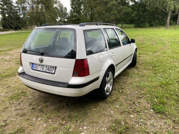 White Volkswagen Golf 2001 in Ludza, with an engine capacity of 1.90 L and mileage of 0 thousand km for 2300 €, photo 6 on AUTOMOTO.COM.LV