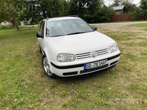 White Volkswagen Golf 2001 in Ludza, with an engine capacity of 1.90 L and mileage of 0 thousand km for 2300 €, photo 9 on AUTOMOTO.COM.LV