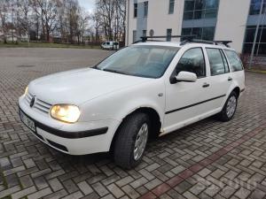 White Volkswagen Golf 2003 in Jelgava, with an engine capacity of 1.90 L and mileage of 25 thousand km for 1550 €, photo 3 on AUTOMOTO.COM.LV