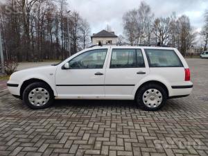 White Volkswagen Golf 2003 in Jelgava, with an engine capacity of 1.90 L and mileage of 25 thousand km for 1550 €, photo 4 on AUTOMOTO.COM.LV
