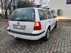 White Volkswagen Golf 2003 in Jelgava, with an engine capacity of 1.90 L and mileage of 25 thousand km for 1550 €, photo 6 on AUTOMOTO.COM.LV