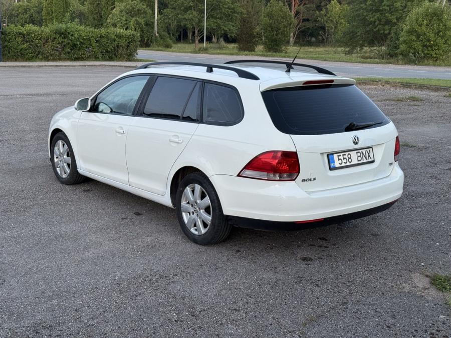 White Volkswagen Golf 2007 in Tallinn, with an engine capacity of 1.90 L and mileage of 352 thousand km for 1199 €, photo 23 on AUTOMOTO.COM.LV