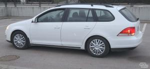 White Volkswagen Golf 2008 in Telschi, with an engine capacity of 1.90 L and mileage of 298 thousand km for 1800 €, photo 2 on AUTOMOTO.COM.LV