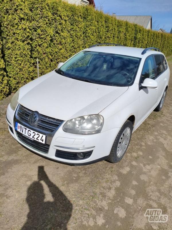 White Volkswagen Golf 2009 in Kaunas, with an engine capacity of 1.90 L and mileage of 356 thousand km for 1400 €, photo 2 on AUTOMOTO.COM.LV