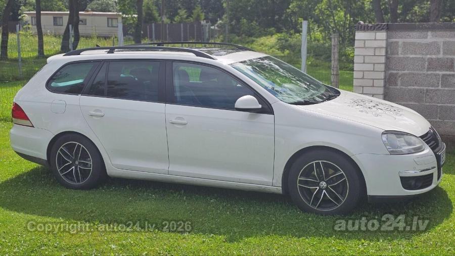 White Volkswagen Golf 2009 in Paldiski, with an engine capacity of 1.40 L and mileage of 222 thousand km for 1200 €, photo 1 on AUTOMOTO.COM.LV