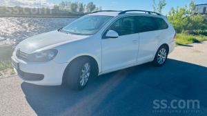 White Volkswagen Golf 2010 in Riga, with an engine capacity of 2.00 L and mileage of 427 thousand km for 2700 €, photo  on AUTOMOTO.COM.LV