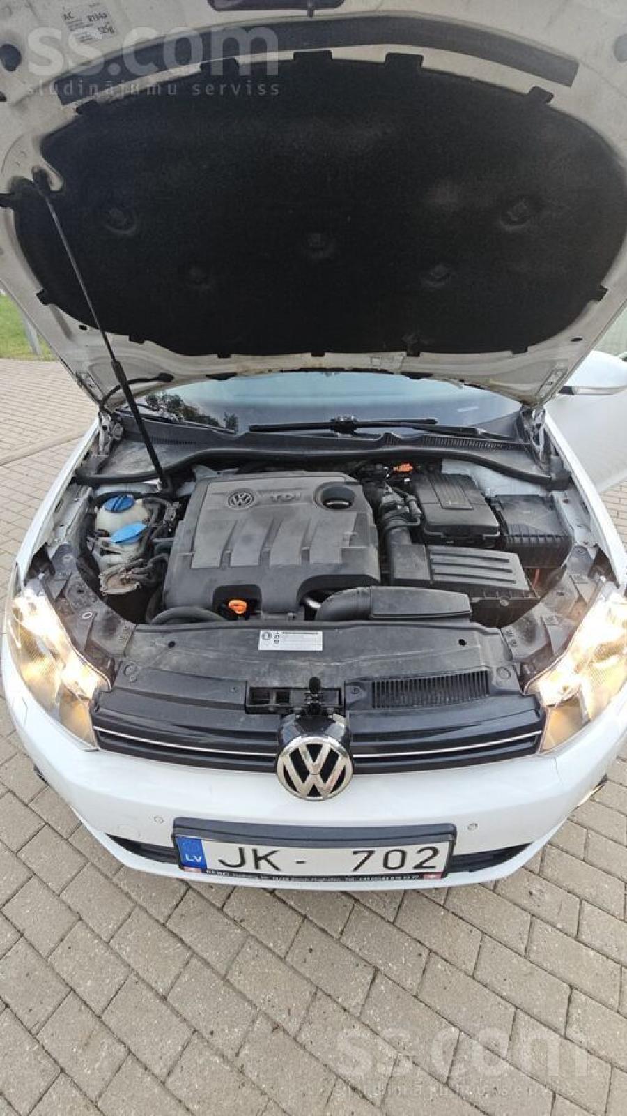 Balts Volkswagen Golf 2011 Ogre, ar dzinēja tilpumu 1.60 L un nobraukumu 416 tūkst. km par 1650 €, foto 13 vietnē AUTOMOTO.COM.LV