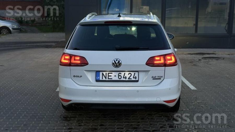 Balts Volkswagen Golf 2013 Rīga, ar dzinēja tilpumu 2.00 L un nobraukumu 299 tūkst. km par 7000 €, foto 4 vietnē AUTOMOTO.COM.LV