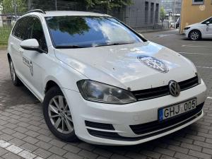 White Volkswagen Golf 2013 in Kaunas, with an engine capacity of 1.60 L and mileage of 405 thousand km for 1800 €, photo  on AUTOMOTO.COM.LV