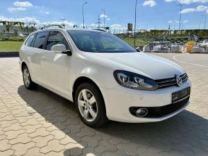 White Volkswagen Golf 2013 in Kaunas, with an engine capacity of 1.97 L and mileage of 284 thousand km for 5490 €, photo 4 on AUTOMOTO.COM.LV