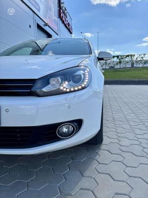 White Volkswagen Golf 2013 in Kaunas, with an engine capacity of 1.97 L and mileage of 284 thousand km for 5490 €, photo 8 on AUTOMOTO.COM.LV