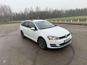 White Volkswagen Golf 2014 in Siauliai, with an engine capacity of 1.60 L and mileage of 201 thousand km for 6800 €, photo 2 on AUTOMOTO.COM.LV