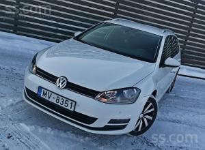 White Volkswagen Golf 2014 in Riga, with an engine capacity of 1.60 L and mileage of 332 thousand km for 5990 €, photo  on AUTOMOTO.COM.LV