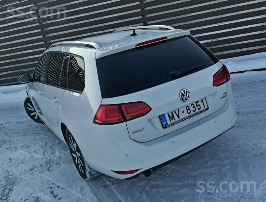 Balts Volkswagen Golf 2014 Rīga, ar dzinēja tilpumu 1.60 L un nobraukumu 332 tūkst. km par 5990 €, foto 10 vietnē AUTOMOTO.COM.LV