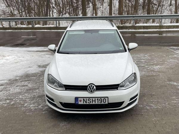 White Volkswagen Golf 2014 in Vilnius, with an engine capacity of 1.60 L and mileage of 231 thousand km for 5500 €, photo 2 on AUTOMOTO.COM.LV