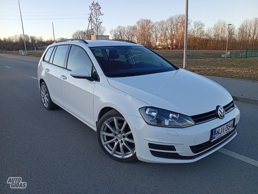 Balts Volkswagen Golf 2014 Viļņa, ar dzinēja tilpumu 1.60 L un nobraukumu 254 tūkst. km par 5700 €, foto 1 vietnē AUTOMOTO.COM.LV