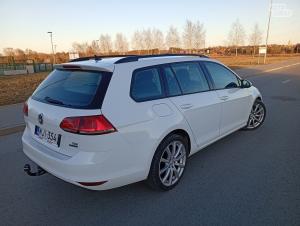 White Volkswagen Golf 2014 in Vilnius, with an engine capacity of 1.60 L and mileage of 254 thousand km for 5550 €, photo 5 on AUTOMOTO.COM.LV