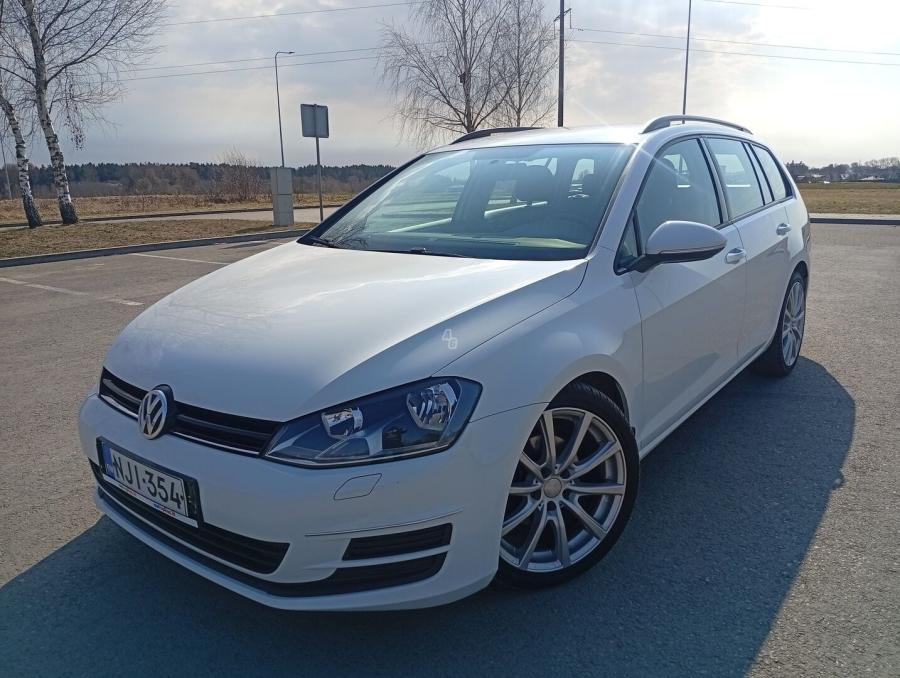 Balts Volkswagen Golf 2014 Viļņa, ar dzinēja tilpumu 1.60 L un nobraukumu 254 tūkst. km par 5500 €, foto 1 vietnē AUTOMOTO.COM.LV