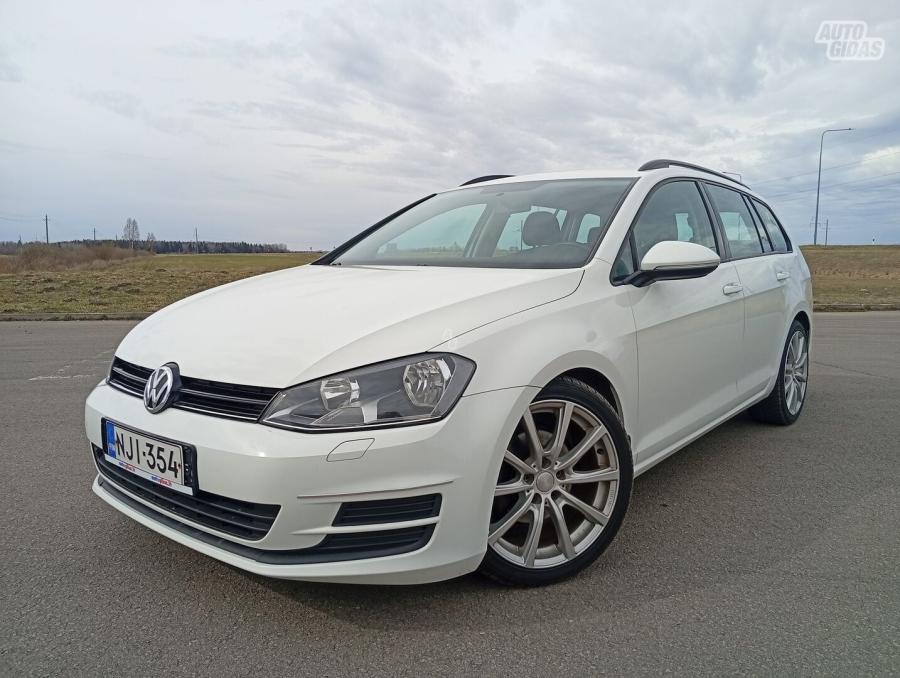 Balts Volkswagen Golf 2014 Viļņa, ar dzinēja tilpumu 1.60 L un nobraukumu 254 tūkst. km par 5700 €, foto 1 vietnē AUTOMOTO.COM.LV