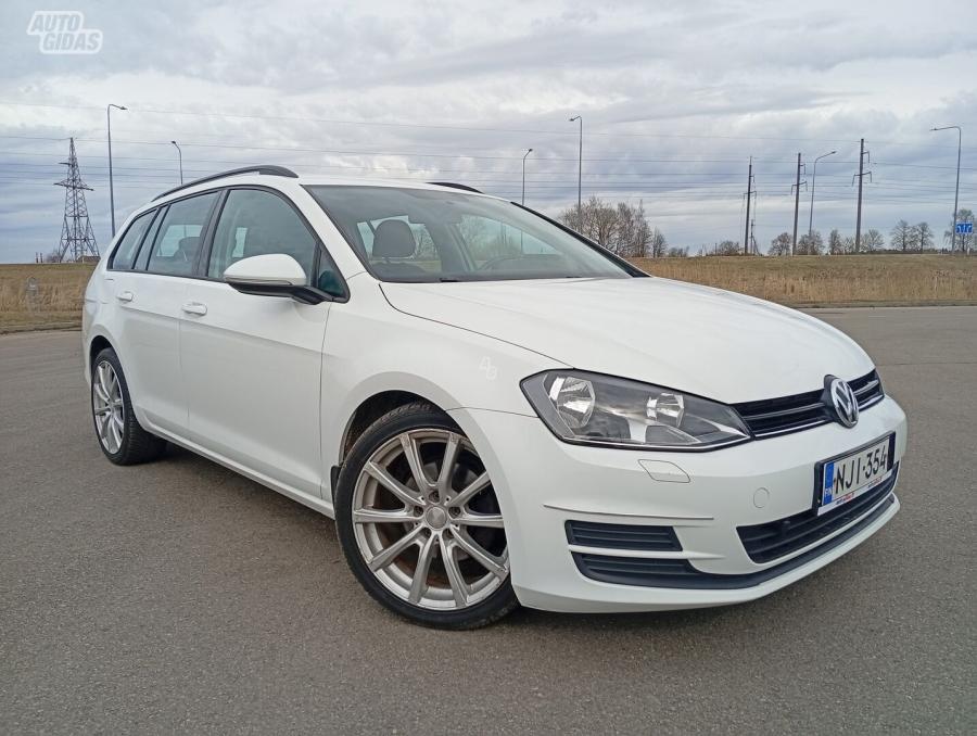 White Volkswagen Golf 2014 in Vilnius, with an engine capacity of 1.60 L and mileage of 254 thousand km for 5700 €, photo 4 on AUTOMOTO.COM.LV