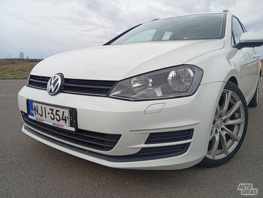 White Volkswagen Golf 2014 in Vilnius, with an engine capacity of 1.60 L and mileage of 254 thousand km for 5700 €, photo 10 on AUTOMOTO.COM.LV