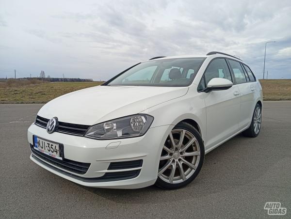 White Volkswagen Golf 2014 in Vilnius, with an engine capacity of 1.60 L and mileage of 254 thousand km for 5700 €, photo 1 on AUTOMOTO.COM.LV