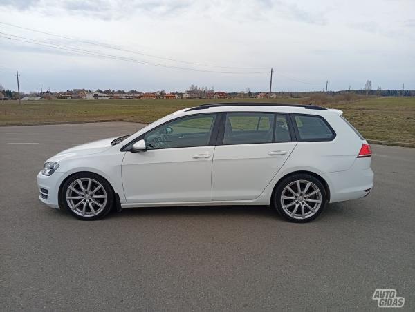 White Volkswagen Golf 2014 in Vilnius, with an engine capacity of 1.60 L and mileage of 254 thousand km for 5700 €, photo 7 on AUTOMOTO.COM.LV