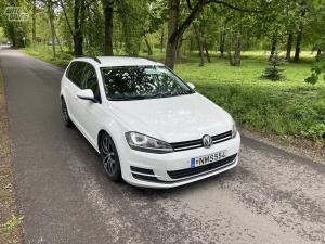 White Volkswagen Golf 2014 in Kaunas, with an engine capacity of 1.60 L and mileage of 291 thousand km for 5600 €, photo 4 on AUTOMOTO.COM.LV