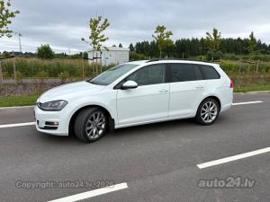 White Volkswagen Golf 2014 in Tartu, with an engine capacity of 2.00 L and mileage of 218 thousand km for 8800 €, photo  on AUTOMOTO.COM.LV