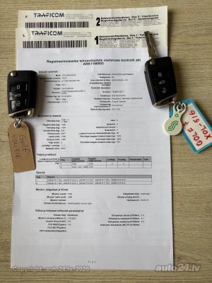 Белый Фольксваген Гольф 2014 в Тарту, объемом двигателя 2.00 л и пробегом 218 тыс. км за 8800 €, фото 19 на AUTOMOTO.COM.LV