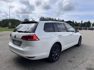 White Volkswagen Golf 2014 in Siauliai, with an engine capacity of 1.39 L and mileage of 182 thousand km for 4500 €, photo 6 on AUTOMOTO.COM.LV