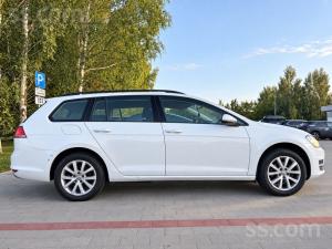 White Volkswagen Golf 2014 in Riga, with an engine capacity of 1.20 L and mileage of 86 thousand km for 5700 €, photo 8 on AUTOMOTO.COM.LV