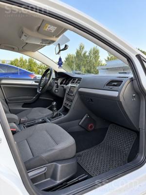 White Volkswagen Golf 2014 in Riga, with an engine capacity of 1.20 L and mileage of 86 thousand km for 5700 €, photo 10 on AUTOMOTO.COM.LV